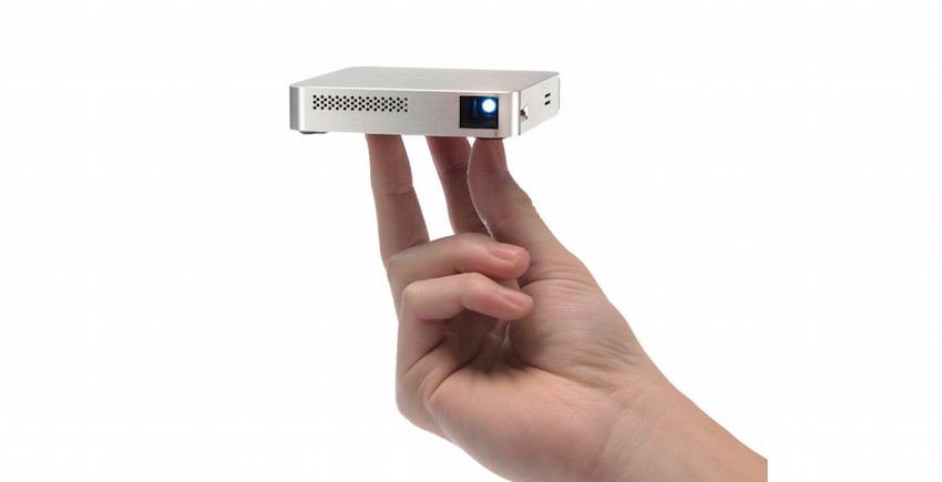 Beamer to go: Kabellos, ultrakompakt und lichtstark – Pico-Projektor ...