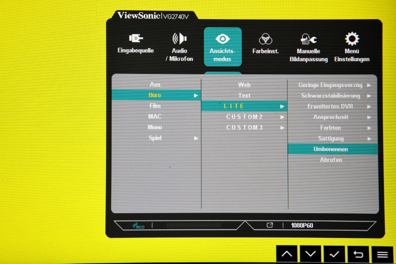 ViewSonic VG2740V – Office-Monitor mit eingebauter Webcam für ...