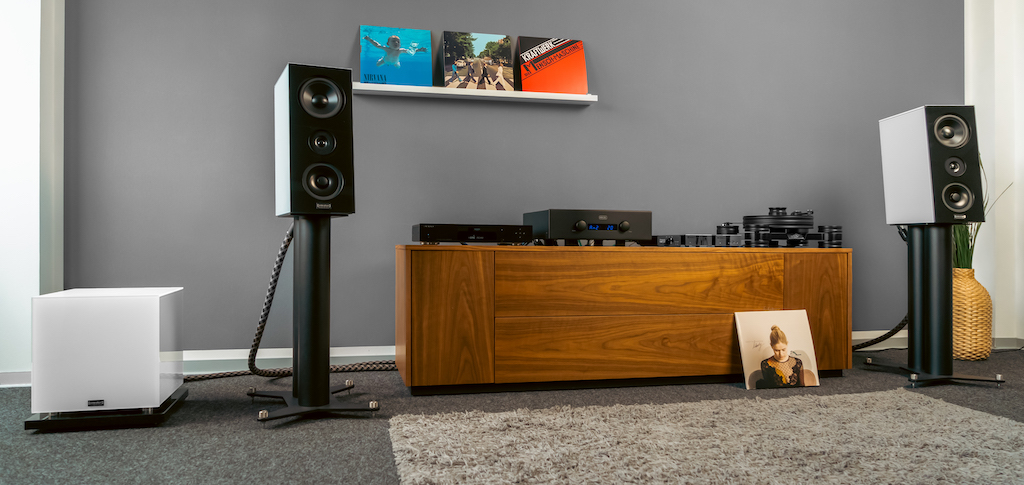 2.1-Lautsprechersystem Audio Physic Spark + Luna – Funkenflug mit ...