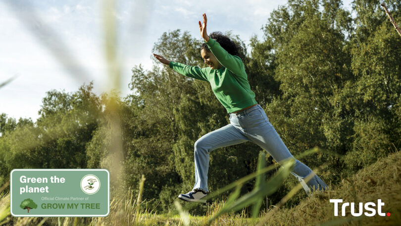 One, Two, Tree": Nachhaltige Initiative von Trust in Partnerschaft mit ...