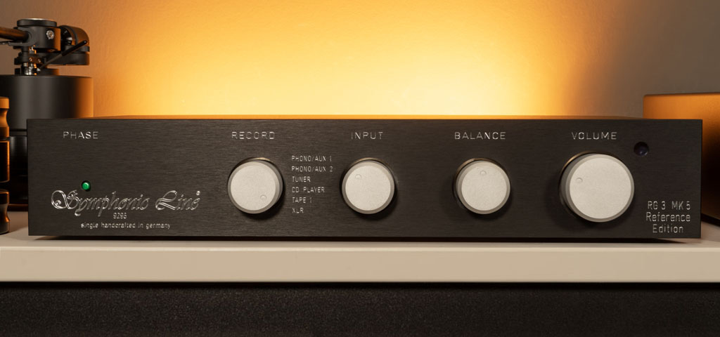 Vorverstärker Symphonic Line RG 3 MK 5 Reference Edition – Reine Musik ...