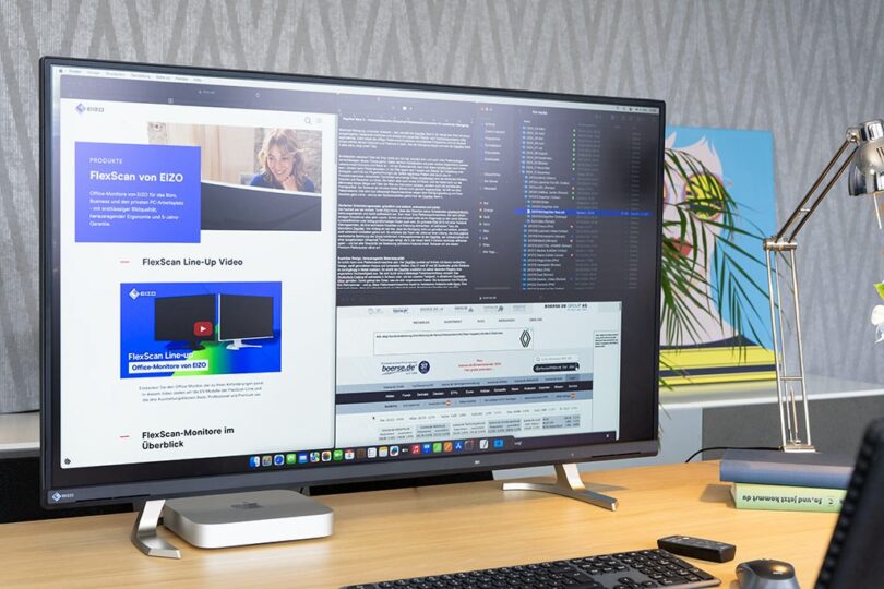 Eizo FlexScan EV4340X: Flexibler XXL-Monitor für die, die alles wollen » lite - DAS LIFESTYLE ...